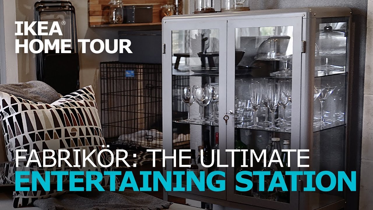 Styling a Dining Room Display Case - IKEA Home Tour