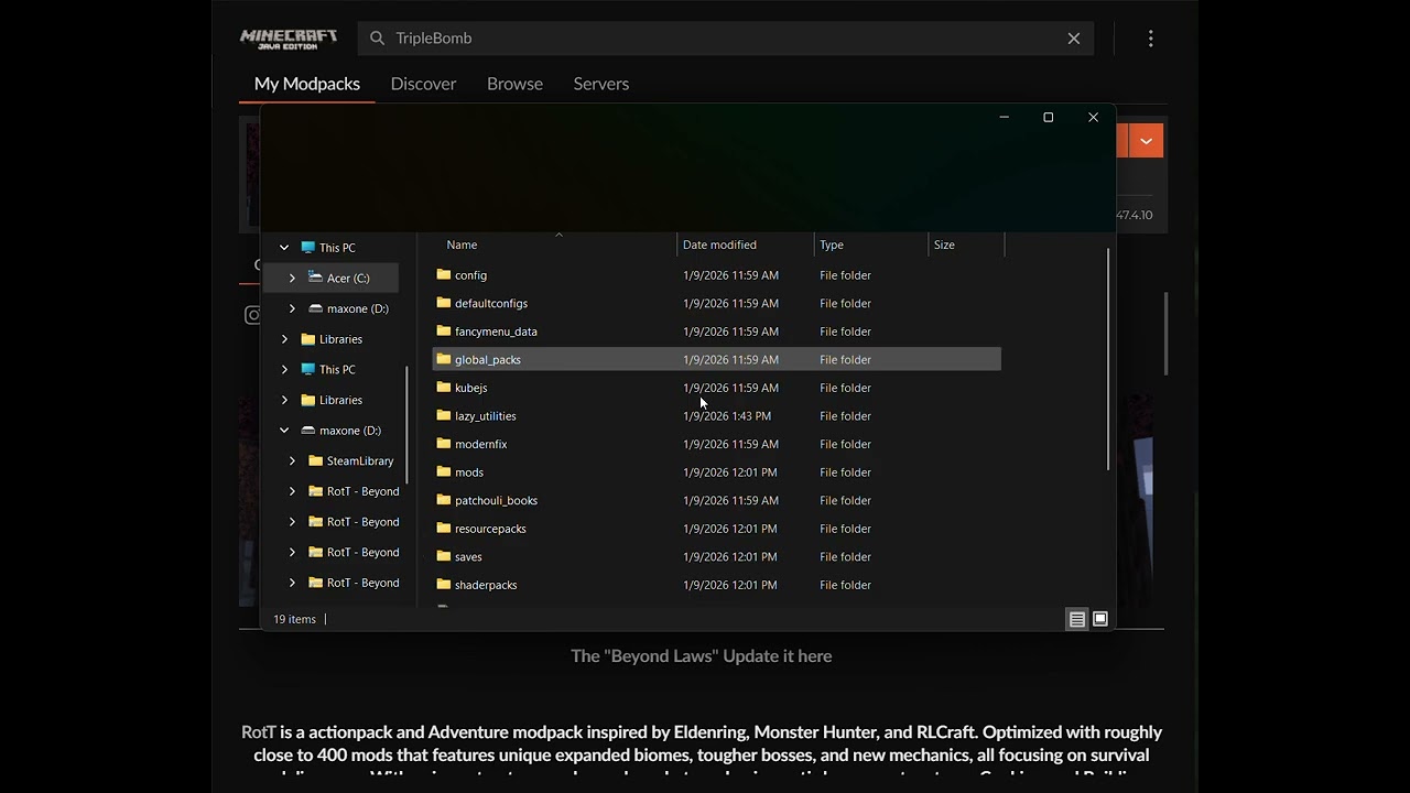 Realm of the Titans - BL 1.5.5 - Minecraft Modpacks - CurseForge