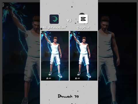 Which one is best ????// Alight motion vs CapCut, ff edit tutorial, lobby edit ff #shorts