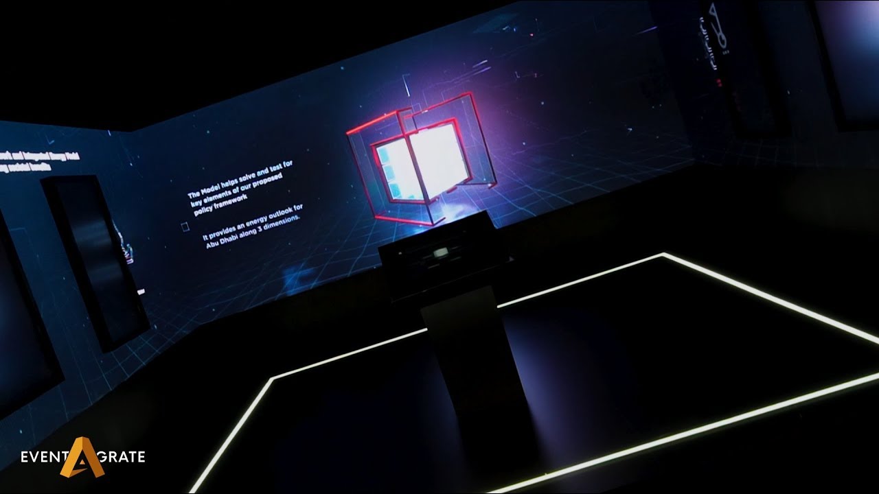 The Immersive Room. Showcase data using Immersive Technology.