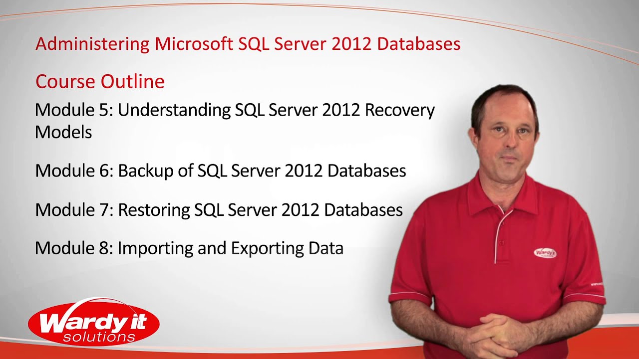 10775 - Administering Microsoft SQL Server 2012 Databases