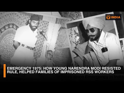 Emergency 1975: How Young Narendra Modi Resisted Rule, Helped Families of Imprisoned RSS Workers