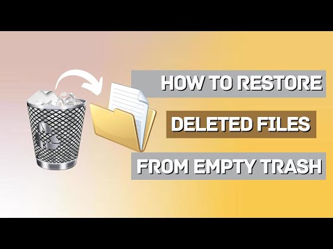 Effective Ways How to Restore Files from Empty Trash