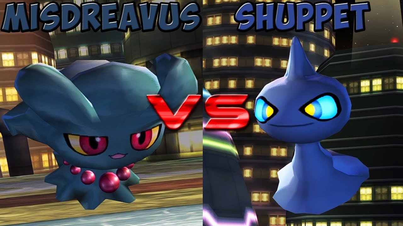 Pokemon battle revolution - Misdreavus vs Shuppet