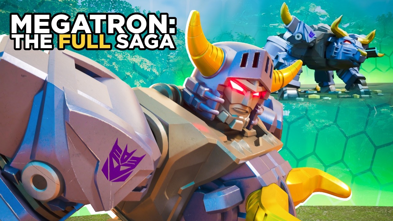 Transformers: Cyberworld | Megatron: The FULL Story | Transformers: Official