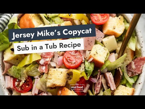 Jersey Mike's Copycat Sub in a Tub Recipe