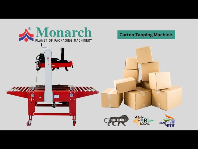 Carton Tapping Machine - Box Packaging Machine Manufacturer from Rajkot
