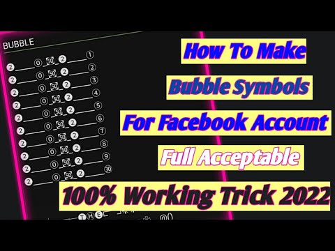 How To Make Own Name Acceptable Invalid And Unique Symbols 2022 | Invalid Name Facebook account 2022