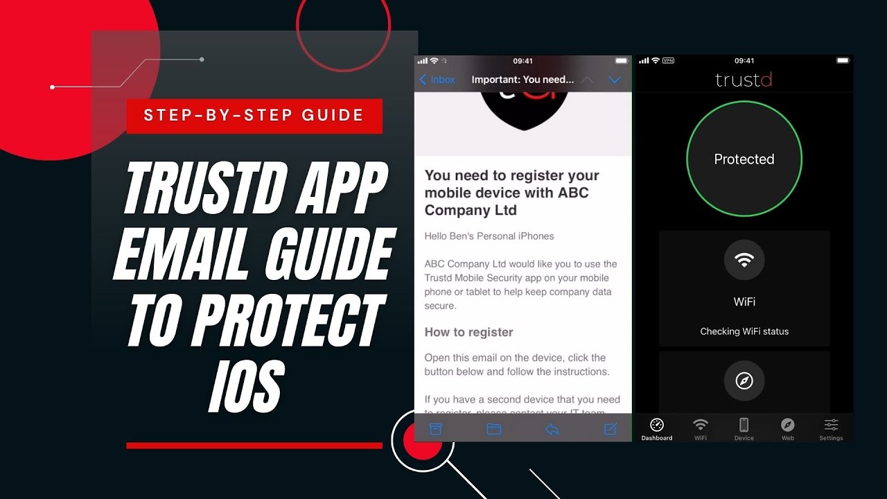 Trustd app email step-by-step guide for iOS