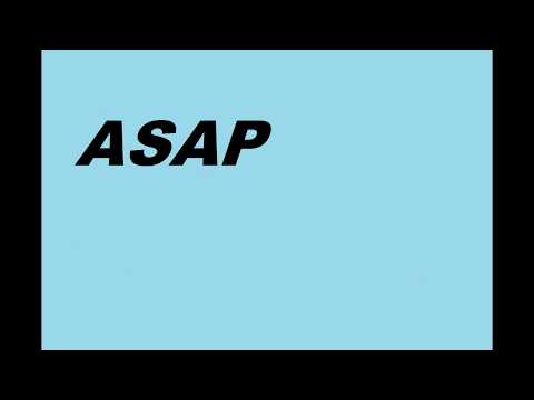 ASAP Meaning