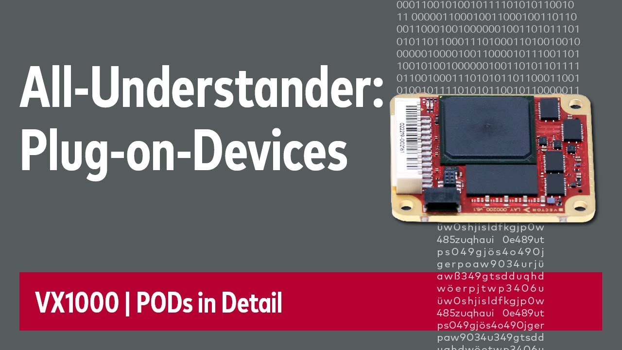 VX1000 ECU Interface for Measurement & Calibration | Vector