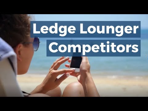 Ledge Lounger Competitor Knockoffs - In-Pool Chaise Lounges