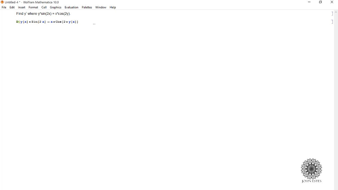 Implicit Differentiation in Mathematica