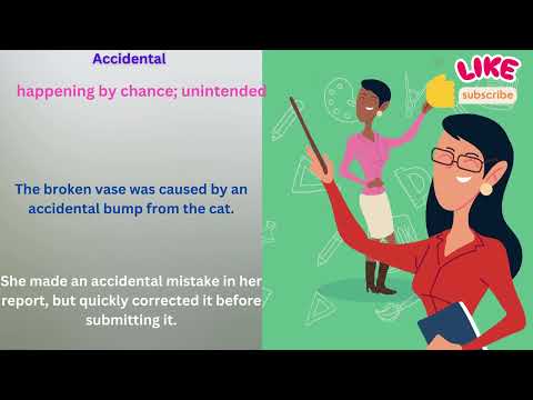 Accidental Meaning in English With Example
