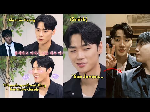 Lee Minjae talked about Park Jihoon in real life😂He’s so down bad for Seo Juntae.. Real life Gotak