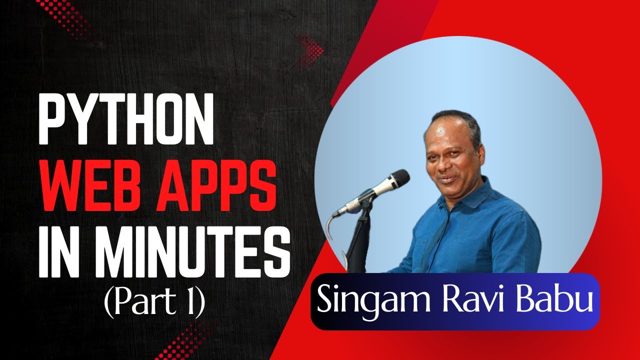 Building Web Apps with Python: A Beginner's Guide || Part 1