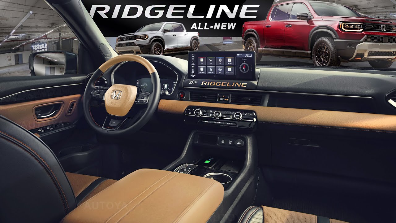 2026 Honda Ridgeline Gets Virtually Previewed Inside and Outside, Complete With Ritzy Hues ...