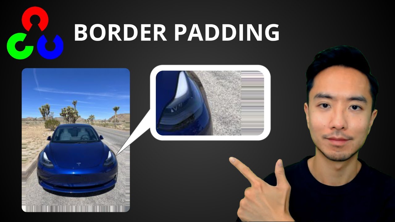 OpenCV Python Border Padding