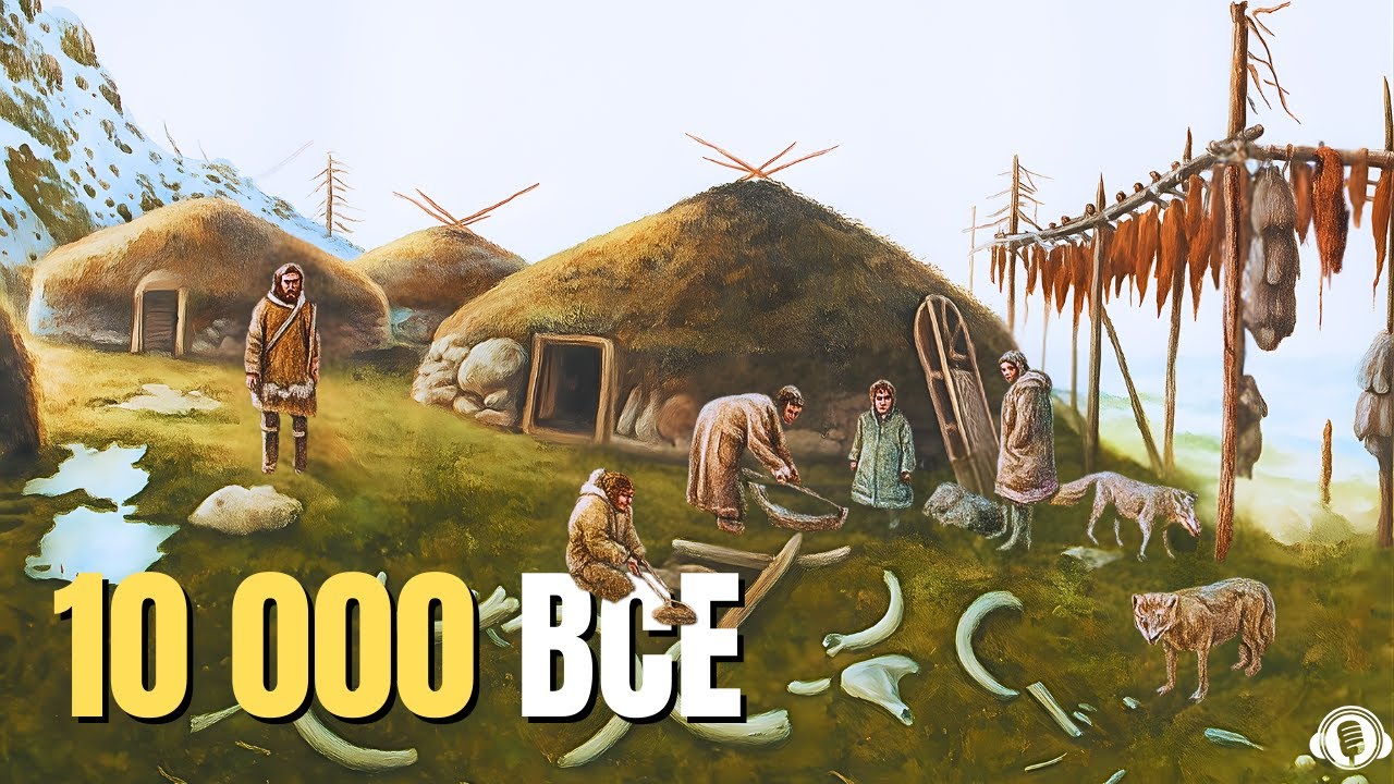What LIFE Was Like Before the First Cities? - 10,000 BCE