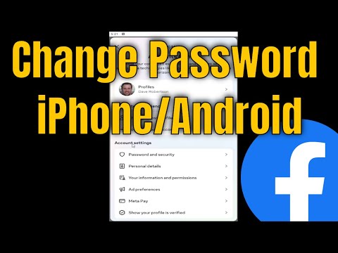 How To Change Facebook Password On iPhone/Android [2025]
