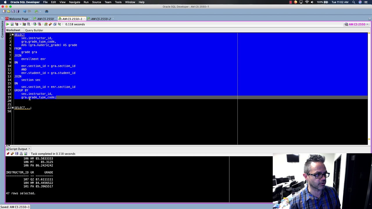 Database: inline view subquery