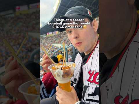 Things that shocked me at a Korean Baseball Game