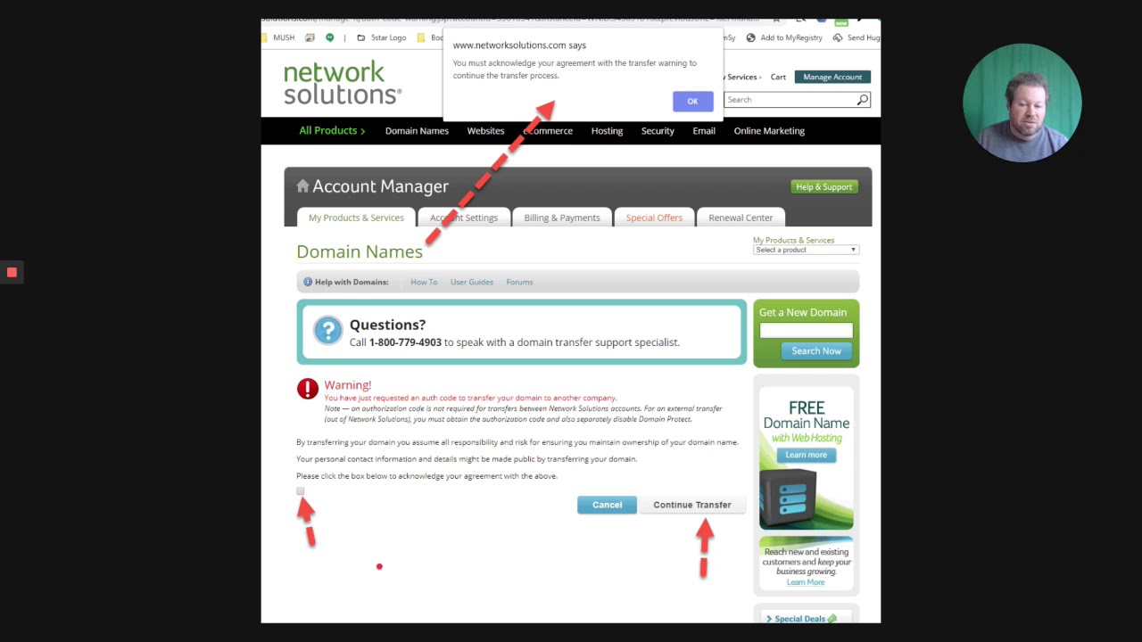 Moving Domains from Network Solutions (RANT)