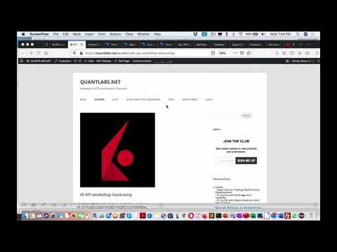 Interactive Brokers API Workshop Bootcamp in with Java Python Cpp Redis demos