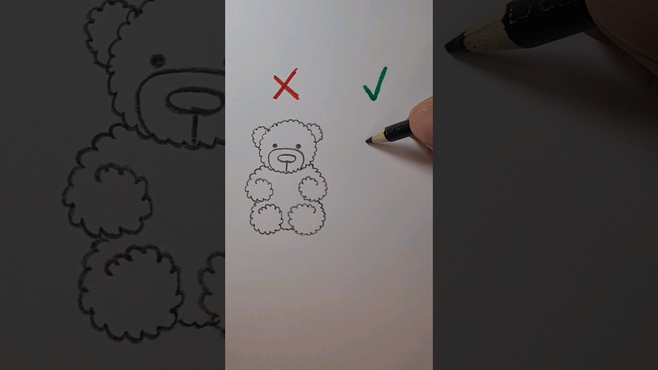 draw teddy
