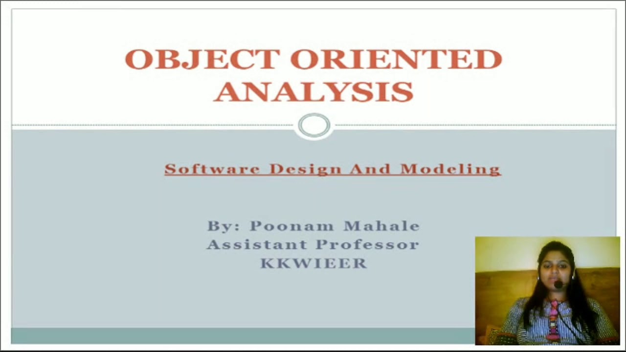 Object Oriented Analysis(OOA)