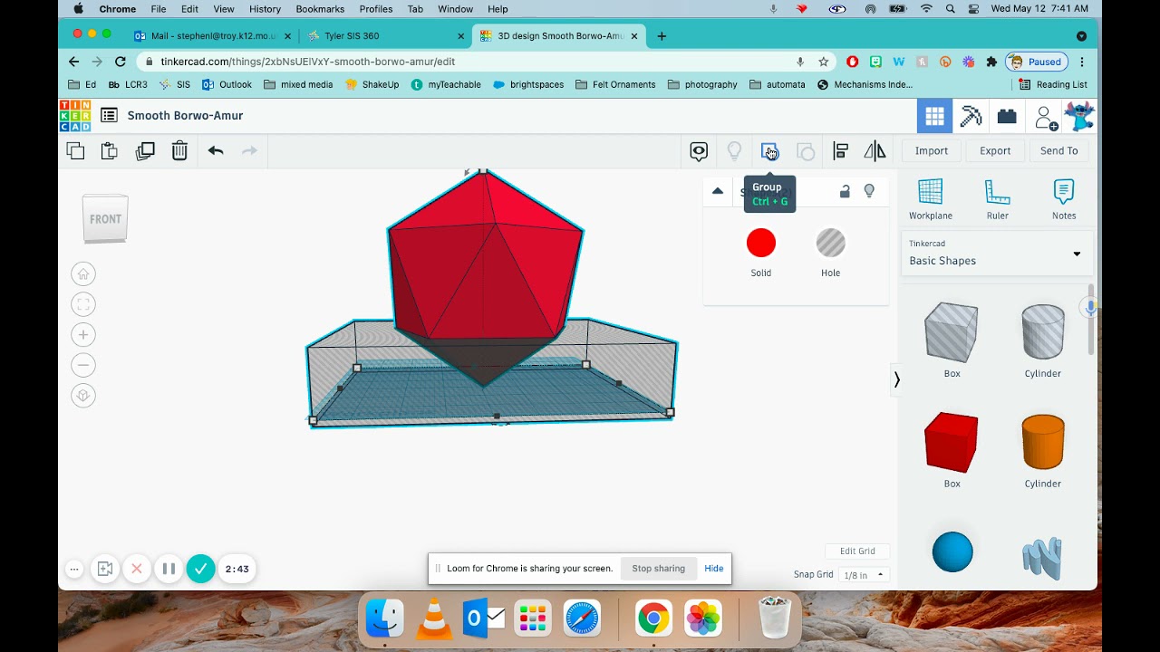 Planter - Tinkercad