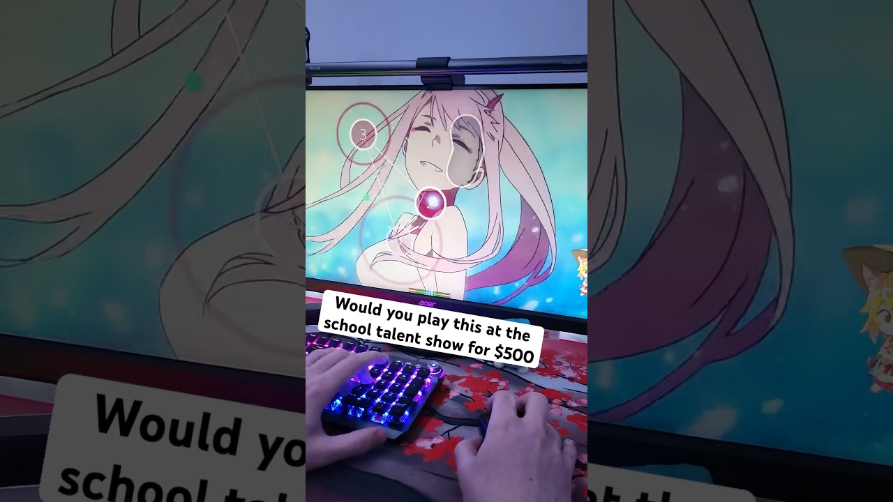 Would you play this at the school talent show for $500? #osu #osugame