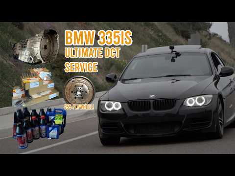Ultimate BMW 335is Transmission Service - DCT service, S55 Flywheel, Rear Main Seal