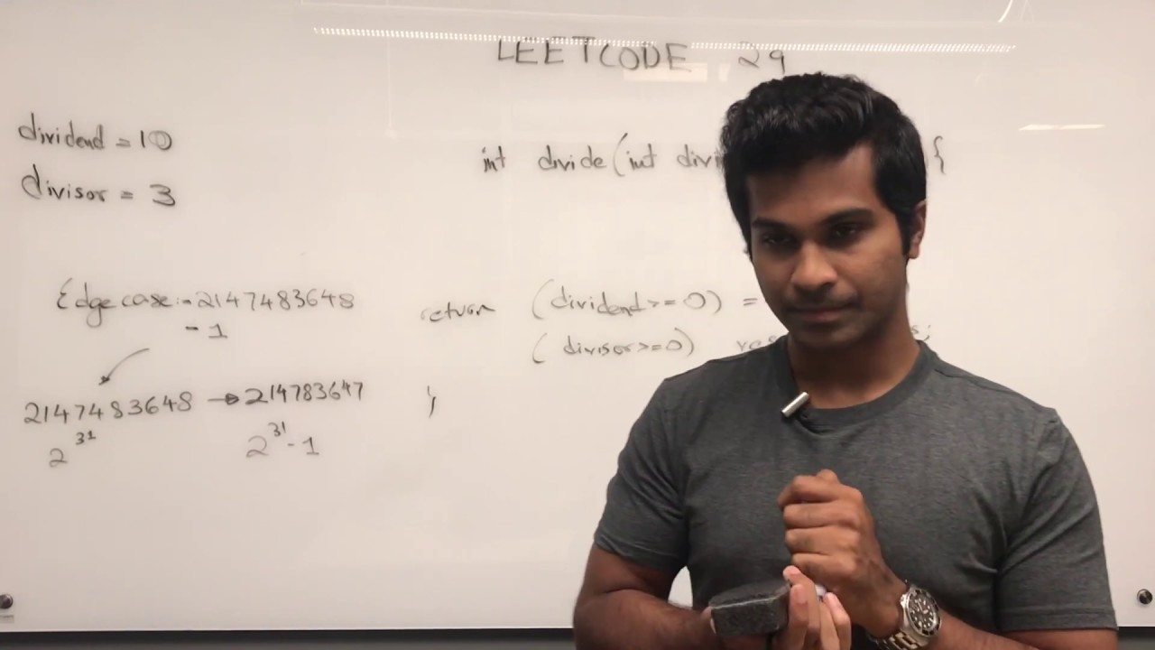 Leetcode 29 - Bit Manipulation | Divide Two Integers