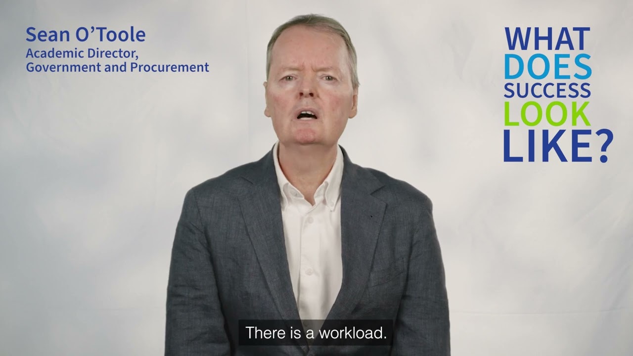 Government and Procurement qualifications with UNEP. Tips for Study Success. (with captions).