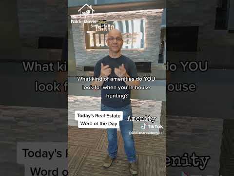 What is an amenity?