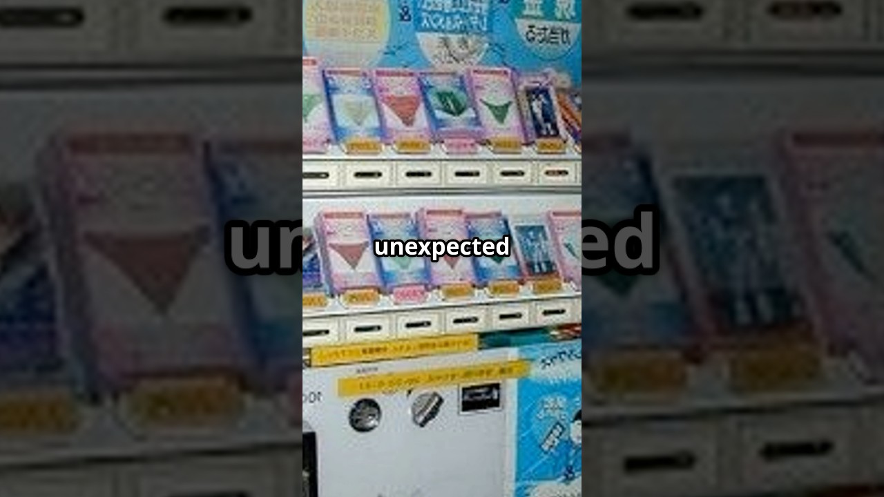 Used Underwear in A Vending Machine? Only in Japan!