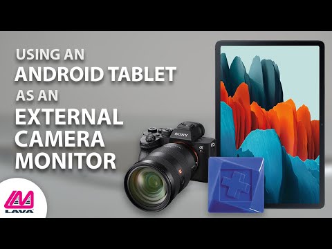How to use the Samsung Tab S7 as a camera monitor