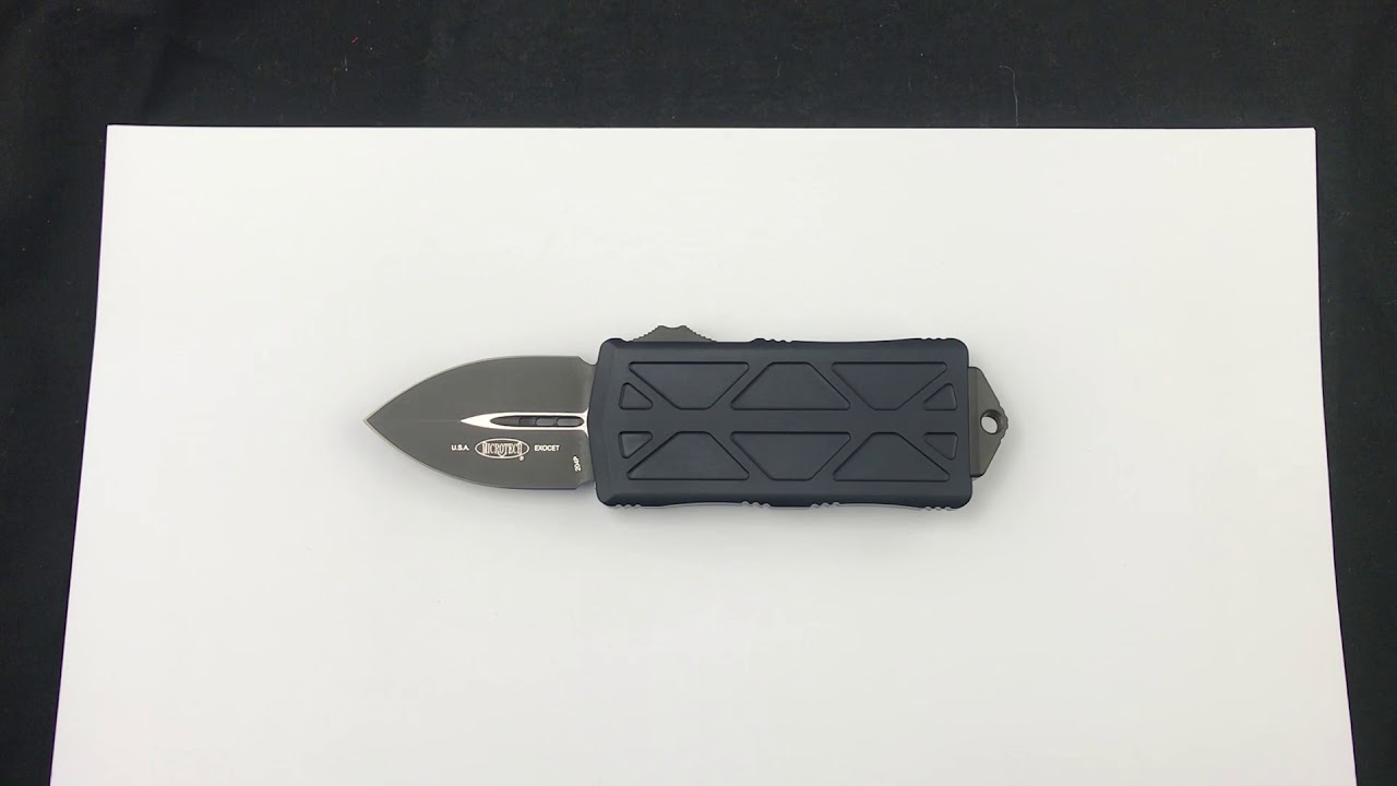 Microtech EXOCET BLACKOUT