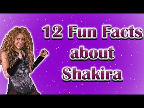 12 Fun Facts about Shakira