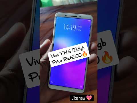 Vivo Y71 6/128gb at Rs.6500🔥 #vivo #vivoy71 #bestprice #mamobileshop #shorts