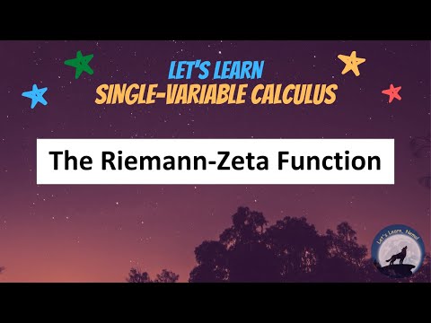 (SC37) The Riemann-Zeta Function