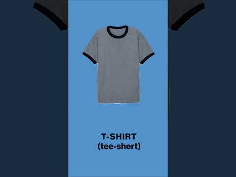 Pronounce T-shirt in English