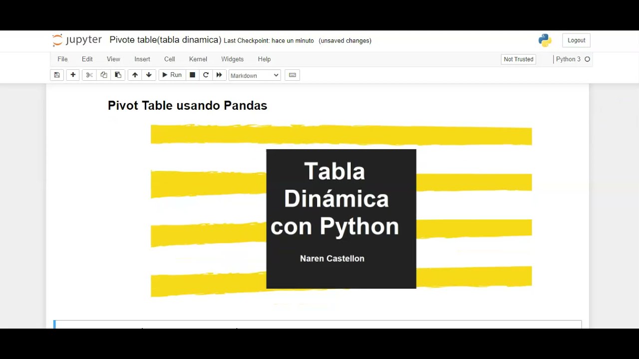 Tabla Dinámica con Python