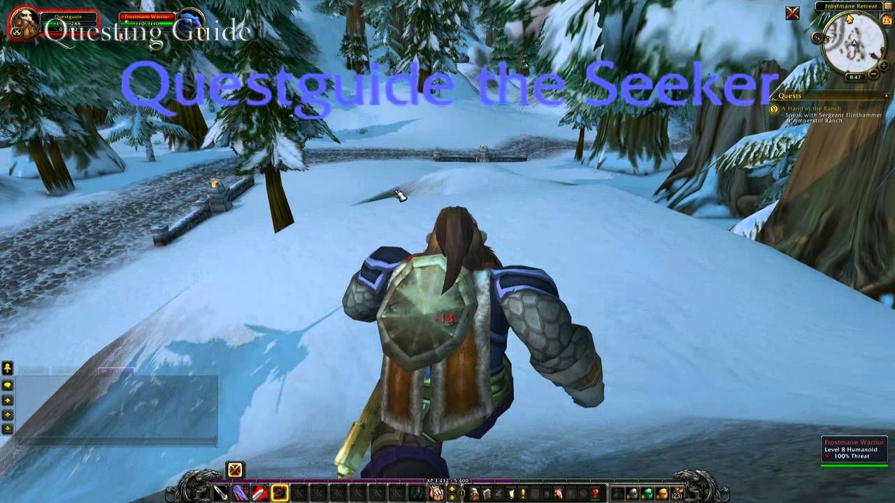 World Of Warcraft A Hand at the Ranch