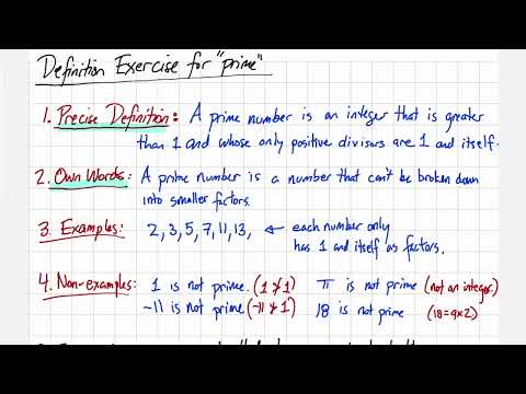 1.1A - Definitions and the Definition Exercise - MATH 120