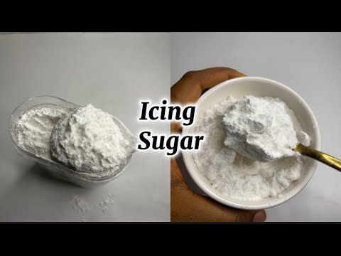 How to make icing sugar /powdered sugar