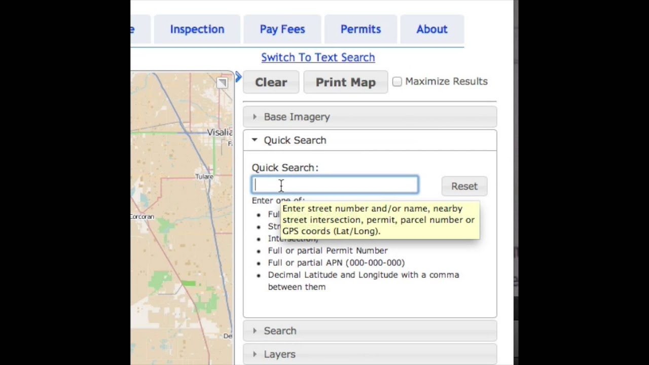 PermitView Map Basic Training