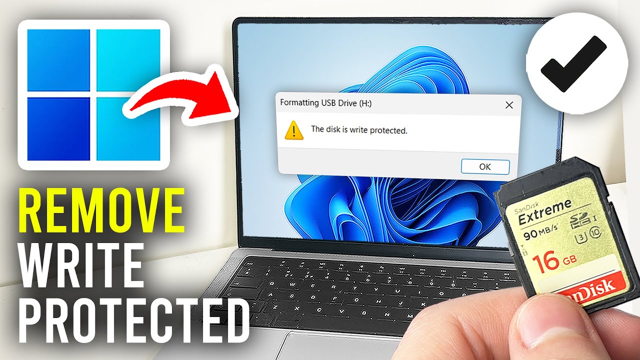 How To Remove Write Protection From SD Card - Full Guide