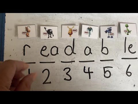 ReadABLE: Making All English Words Readable. Mapped Words! We SHOW the Code: Word Mapping Mastery